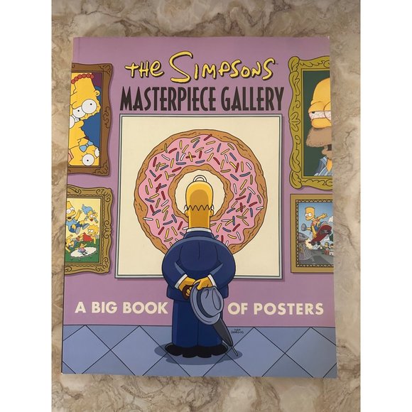 Harper Collins | Other | The Simpsons Masterpiece Gallery A Big Book Of ...